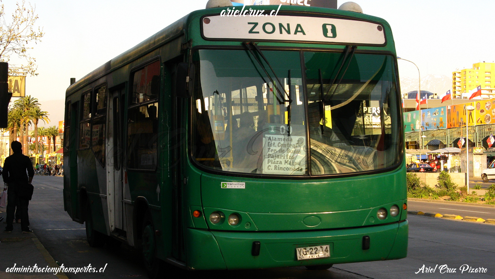 Buses Maxibus Dolphin Transantiago - Administracionytransportes.cl